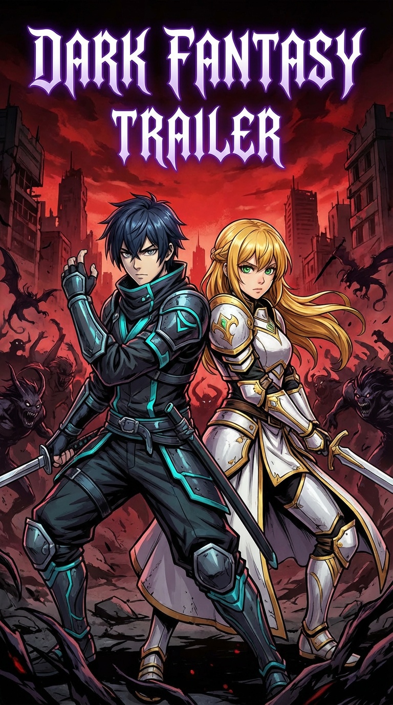 Dark Fantasy Trailer | Anime Series | Trimz