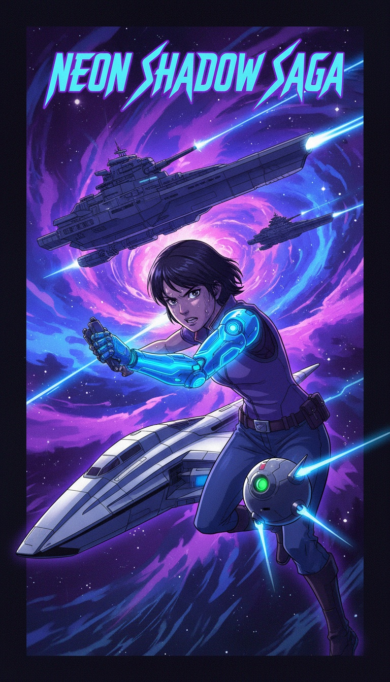 Neon Shadow Saga | Anime Series | Trimz