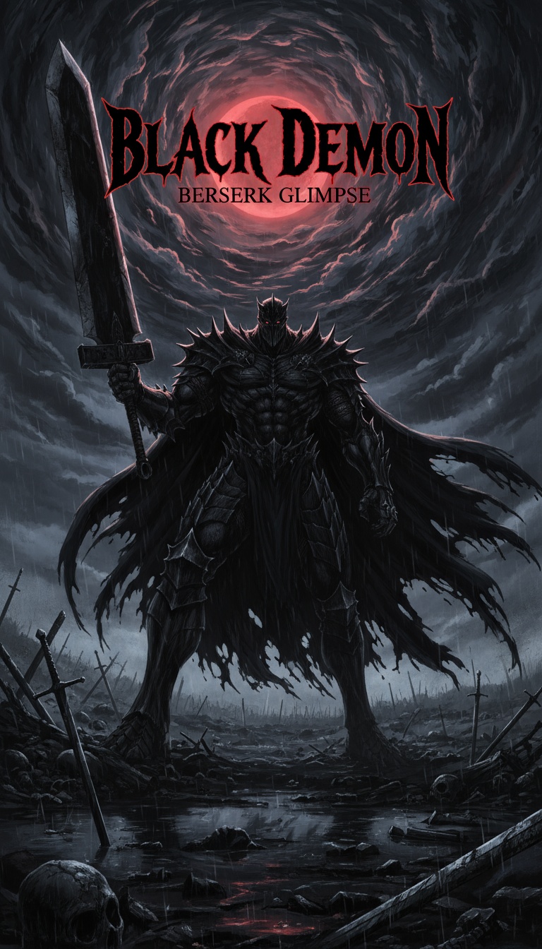 Black Demon: Berserk Glimpse | Anime Series - Trimz